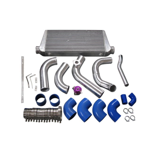 Intercooler Piping Radiator HardPipe Pipe Tube Kit For 2JZGTE 2JZ-GTE ...
