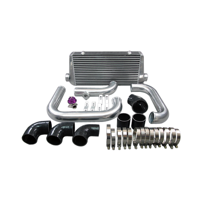 Front Mount Intercooler Pipe Tube Kit with BOV For Camaro LS1 Single Turbo