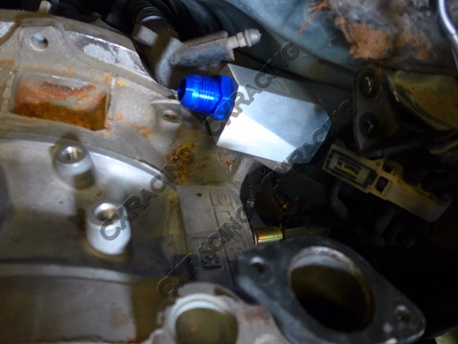 Oil Pedestal AN8 For Rotary Engine For 12A 13B 20B RX2 RX3 RX7